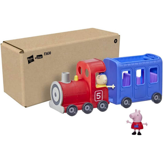 Peppa Pig Peppa’s Adventures Miss Rabbit’s Train Preschool Toy ...