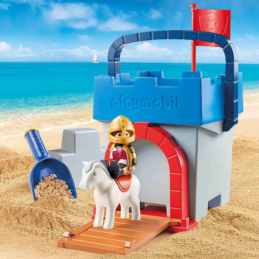 PLAYMOBIL PLAYMOBIL 1.2.3 SAND Knight's Castle Sand Bucket