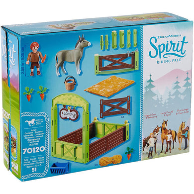 PLAYMOBIL Spirit Riding Free Snips & Senor Carrots with Stall