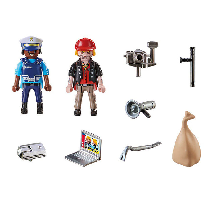 PLAYMOBIL Starter Pack Police Station (70498) – Maziply Toys