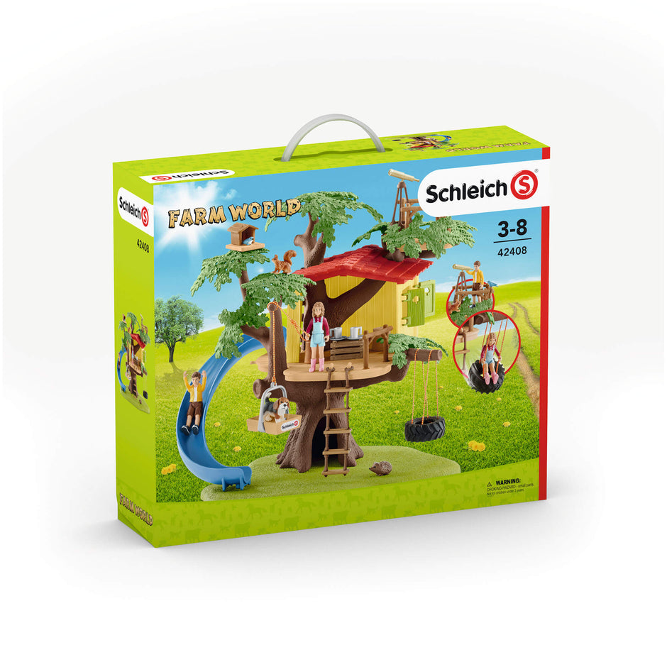 Schleich Farm World Adventure Tree House Play Set – Maziply Toys
