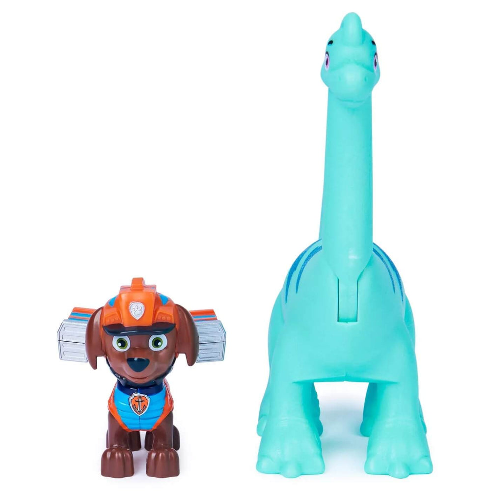 PAW Patrol Dino Rescue Zuma and Brontosaurus Action Figure Set