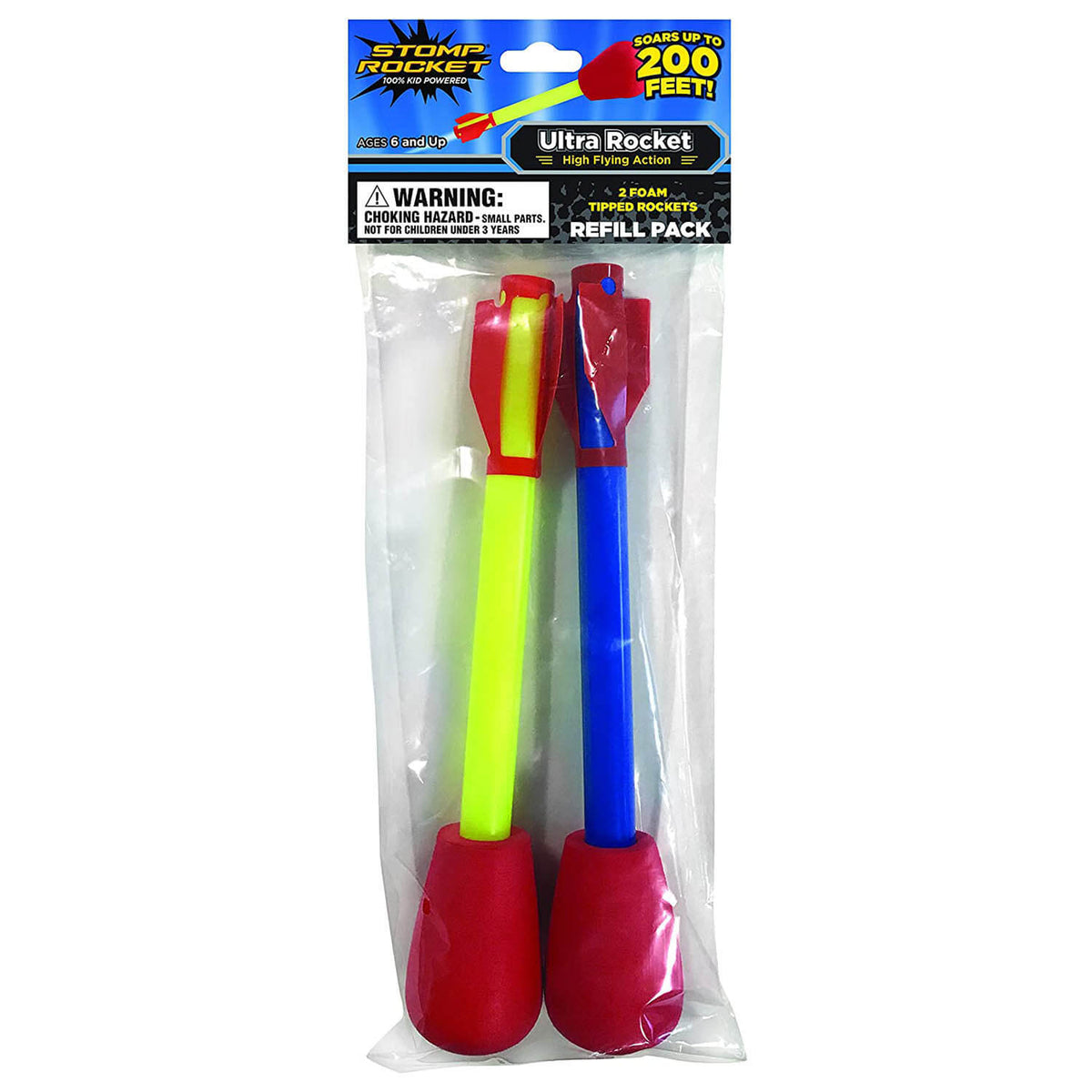 Stomp Rocket Ultra Refill Pack of 2 Rockets – Maziply Toys