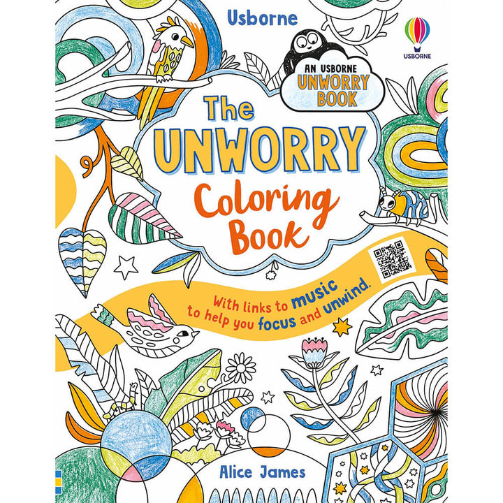 Usborne Unworry Coloring Book (Unworry Activity Books) – Maziply Toys